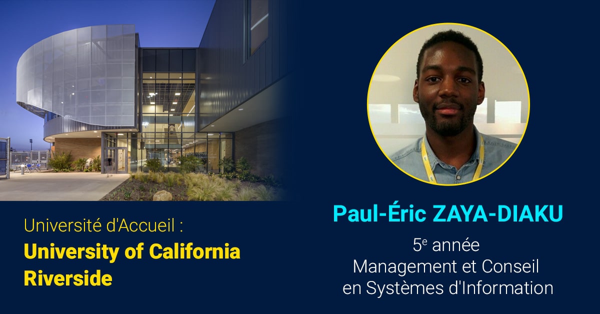 Étudier à l'étranger - Témoignage Paul-Eric Zaya-Diaku | ESGI